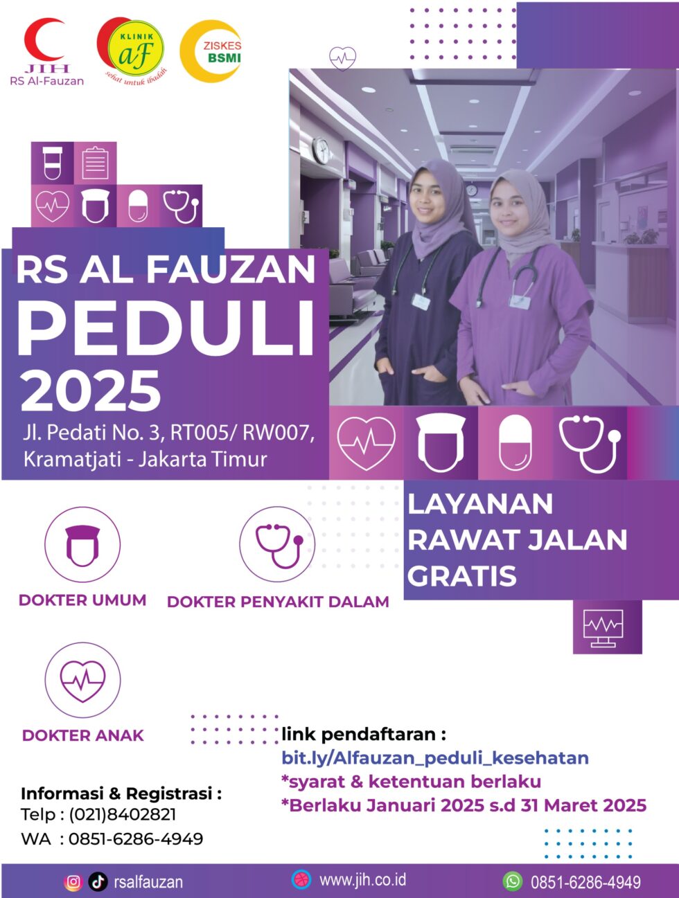 RS AL FAUZAN PEDULI 2025: LAYANAN RAWAT JALAN GRATIS - Rumah Sakit Al ...
